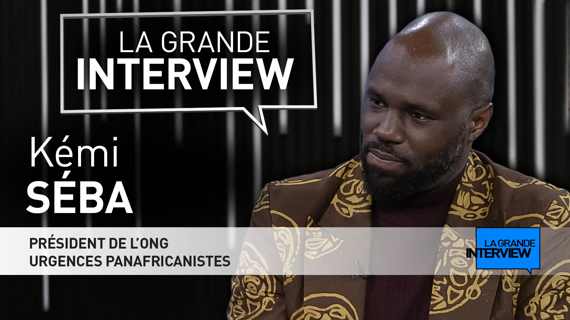 La Grande Interview : Kémi Séba — RT en français