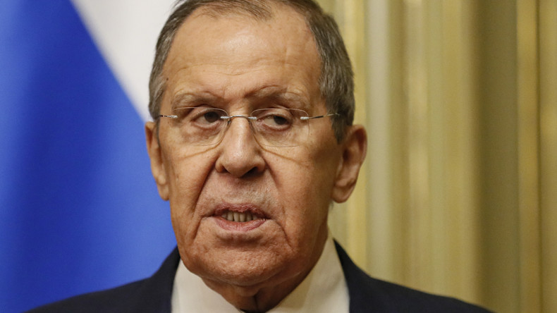 Conférence de presse des ministres russe et sierra-léonais des affaires ...