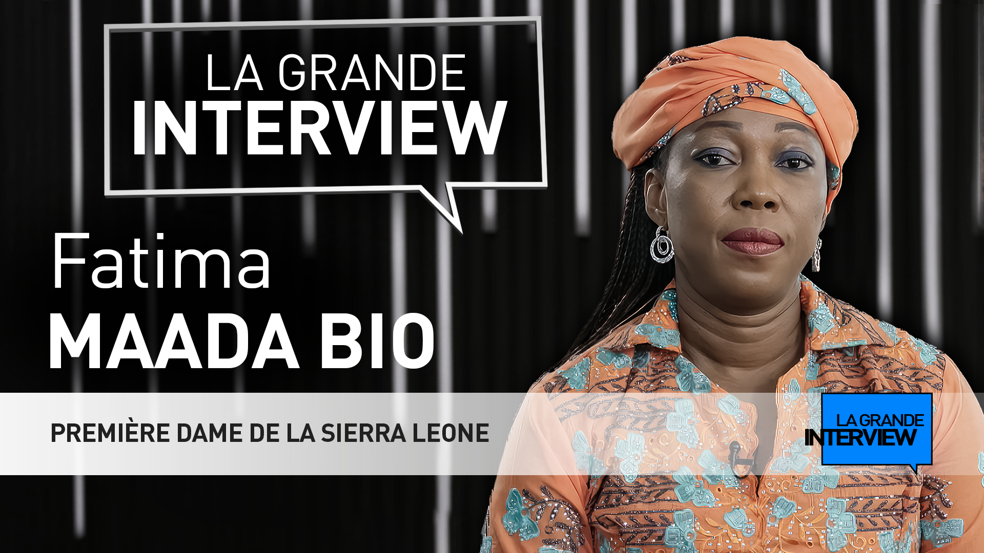 La Grande Interview : Fatima Maada Bio — RT en français