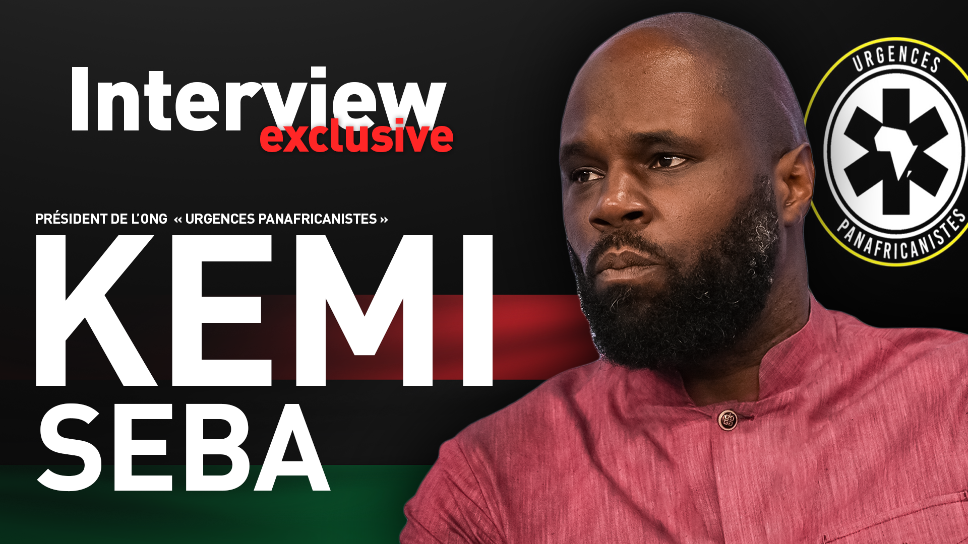 Interview exclusive de Kemi Seba sur RT — RT en français