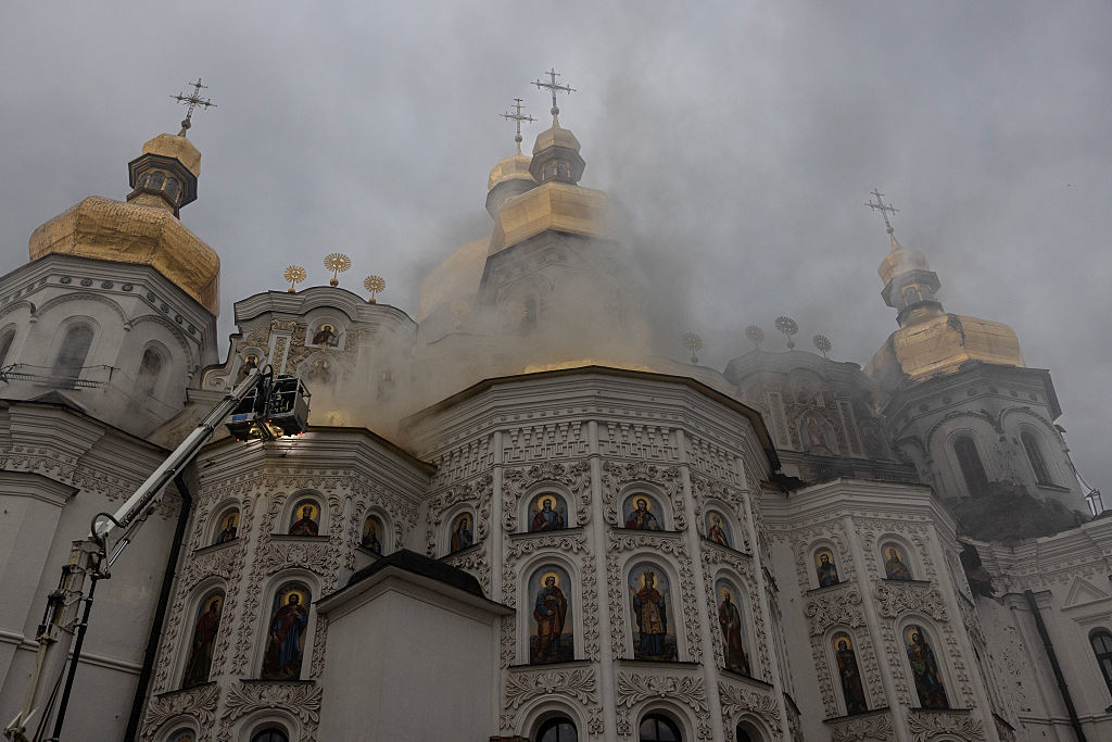 Ukraine : la laure des Grottes de Kiev endommagée à la suite d'une ...