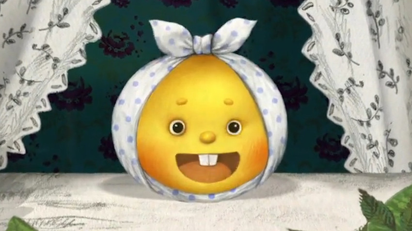 Meet Kolobok, a little naughty bun from famous Russian fairytale ...