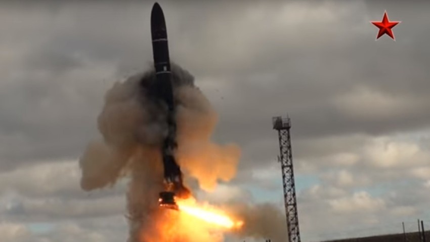 Сите тајни на легендарната ракета „Воевода” во една снимка - Russia ...