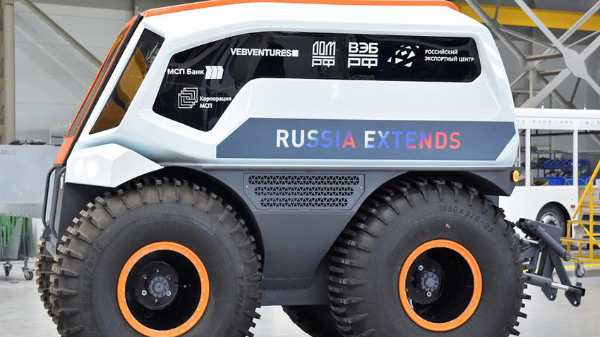 Novo rusko autonomno terensko vozilo za kretanje po Arktiku - Russia ...