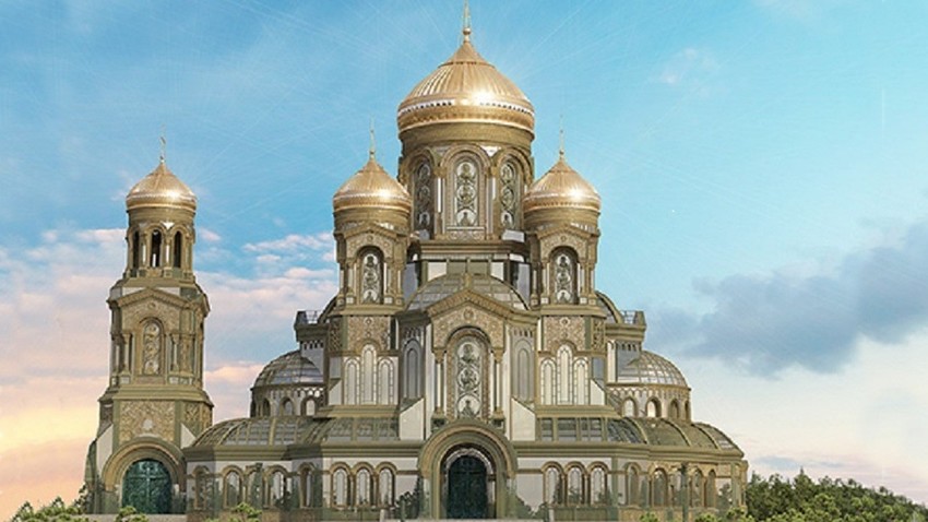 Главни храм Оружаних снага РФ: Дубоки симболи и импозантне цифре ...