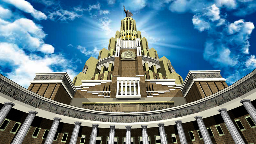 The story behind the failed Palace of the Soviets - Russia Beyond