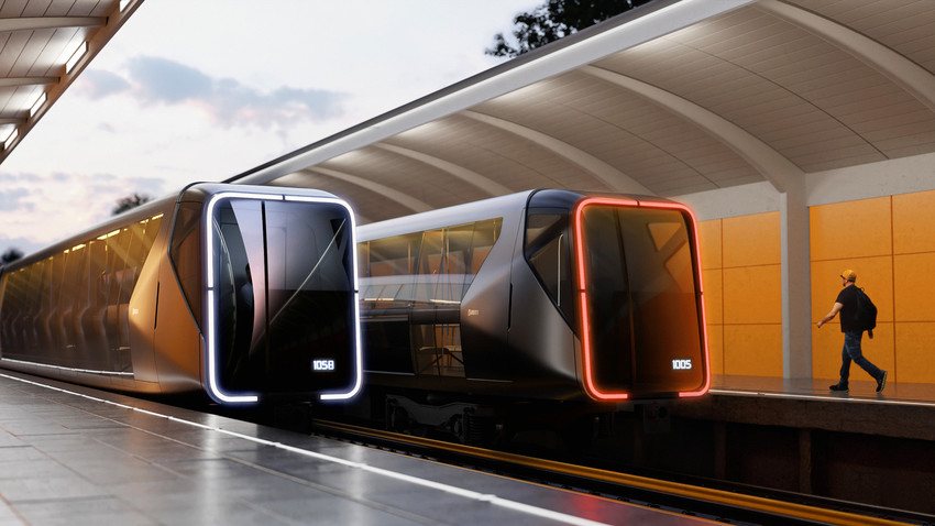 Designers reimagine the Russian metro train of the future (PICS+VIDEO ...