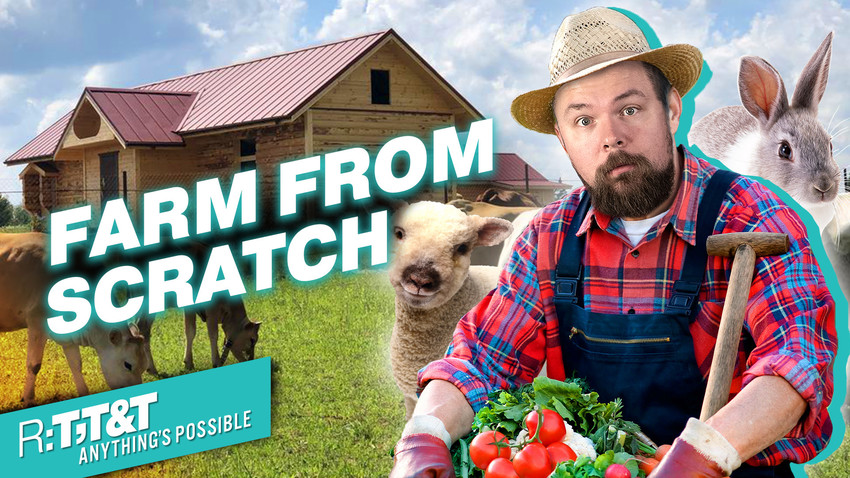 Russian family goes into the wilderness to build a farm from scratch ...