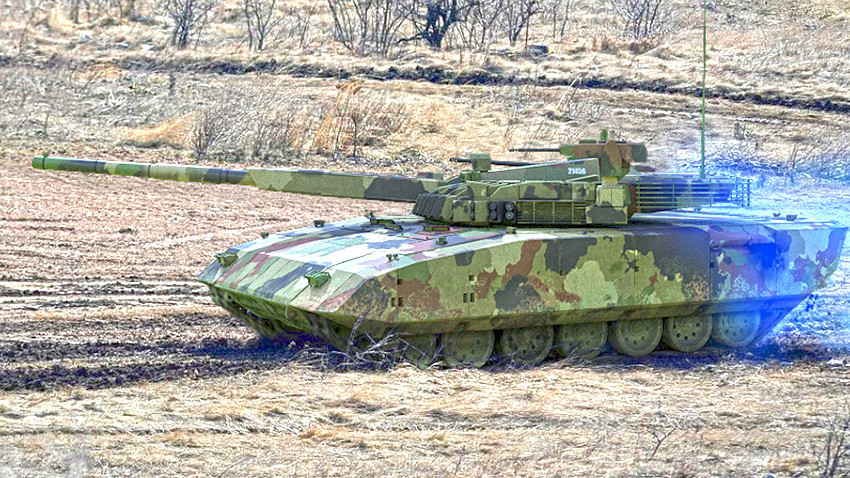 Појавила се фотографија српског тенка нове генерације који подсећа на ...