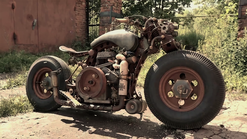 Russisches Dieselpunk-Motorrad!? (VIDEO) - Russia Beyond DE