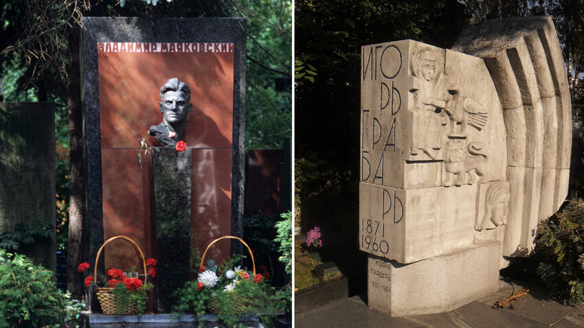 Najbolj nenavadni nagrobniki na moskovskih pokopališčih (FOTOGRAFIJE ...