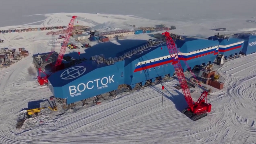 Modernisation de la station antarctique russe Vostok (Vidéo) - Russia ...