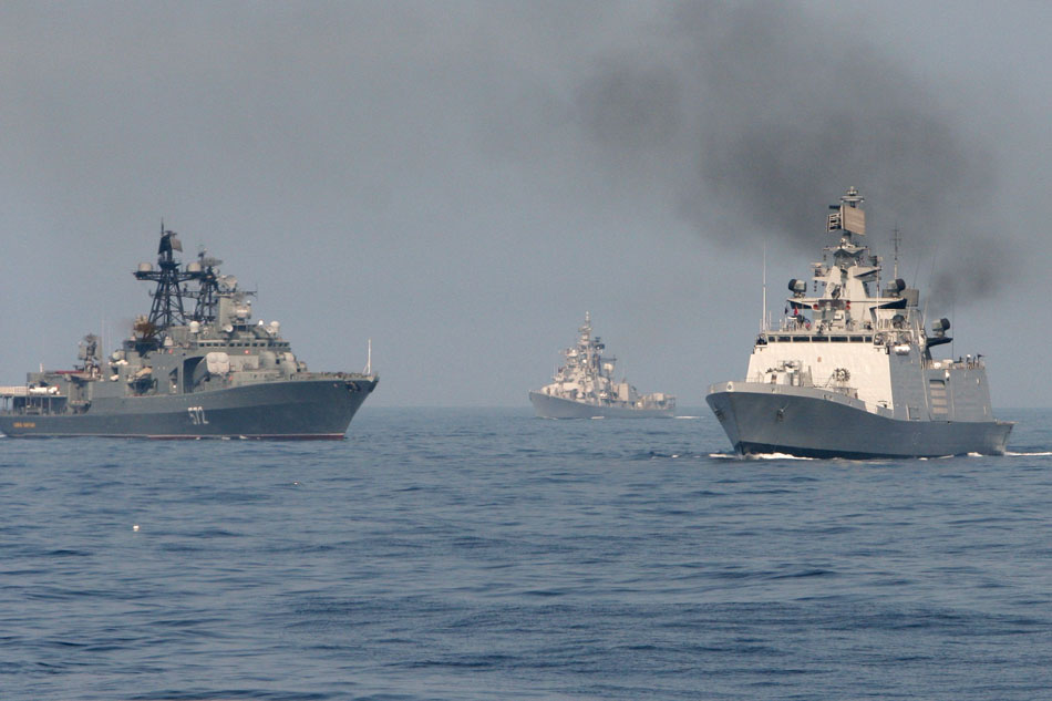 Indra-2014 joint naval exercises - Russia Beyond