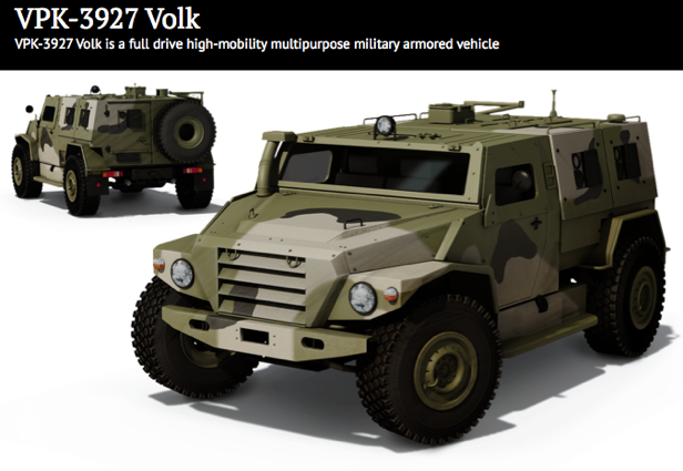 VPK-3927 Volk multipurpose military armored vehicle - Russia Beyond