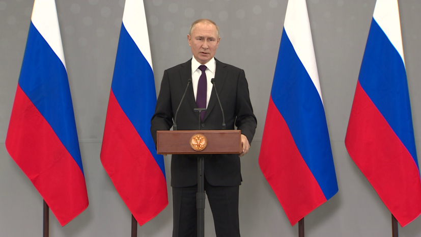 Путин заявил об отсутствии необходимости нанесения массированных ударов по Украине — РТ на русском